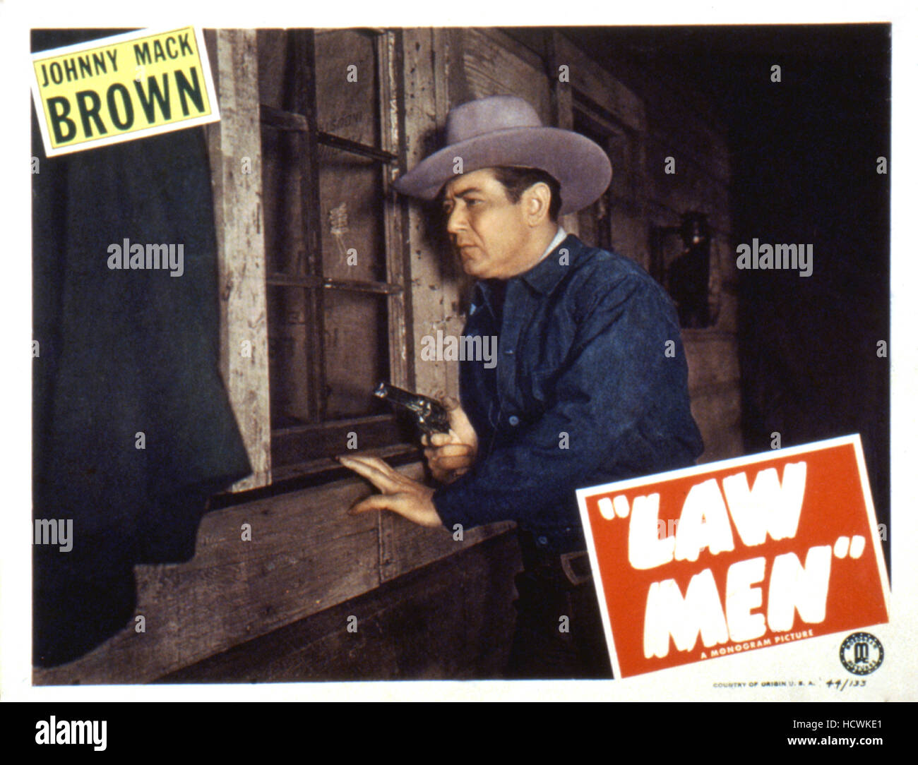 LAW MEN, Johnny Mack Brown, 1944 Stock Photo - Alamy