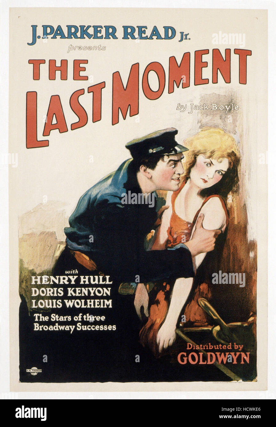 THE LAST MOMENT, from left: Louis Wolheim, Doris Kenyon, 1923 Stock ...