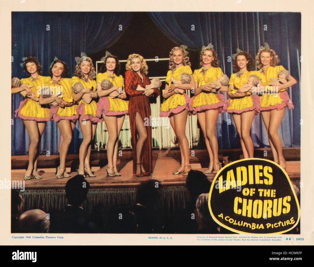 LADIES OF THE CHORUS, Marilyn Monroe (center), 1948 Stock Photo - Alamy