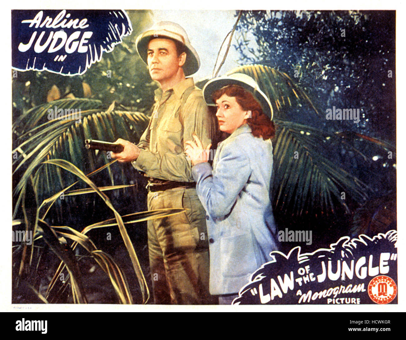 LAW OF THE JUNGLE, John King, Arline Judge, 1942 Stock Photo - Alamy