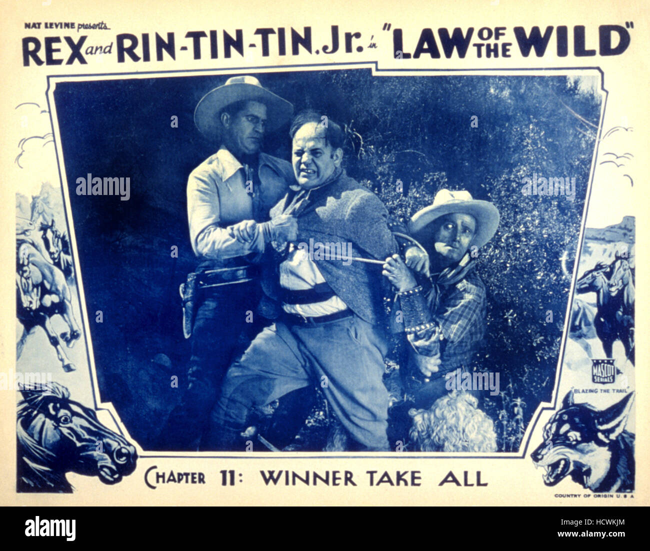 LAW OF THE WILD, Bob Custer, Richard Cramer, Richard Alexander, 1934 ...