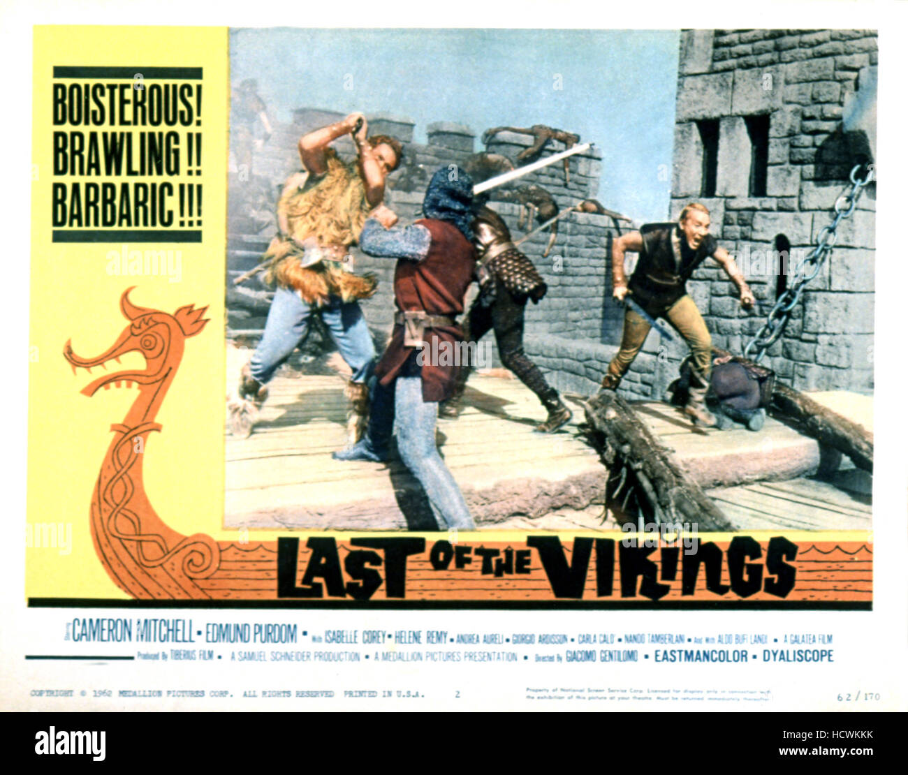 LAST OF THE VIKINGS (aka L'ULTIMO DEI VIKINGHI; LE DERNIER DES VIKINGS ...