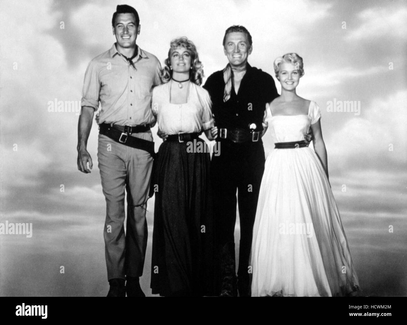 THE LAST SUNSET, Rock Hudson, Dorothy Malone, Kirk Douglas, Carol Lynley, 1961 Stock Photo - Alamy