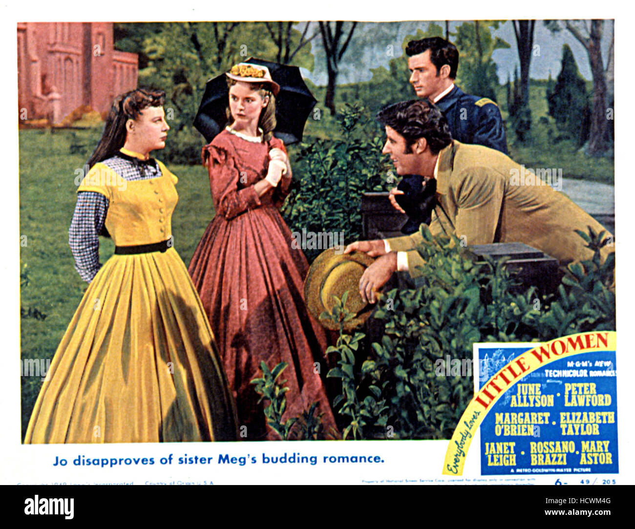 LITTLE WOMEN, June Allyson, Janet Leigh, Peter Lawford, Richard Stapley ...