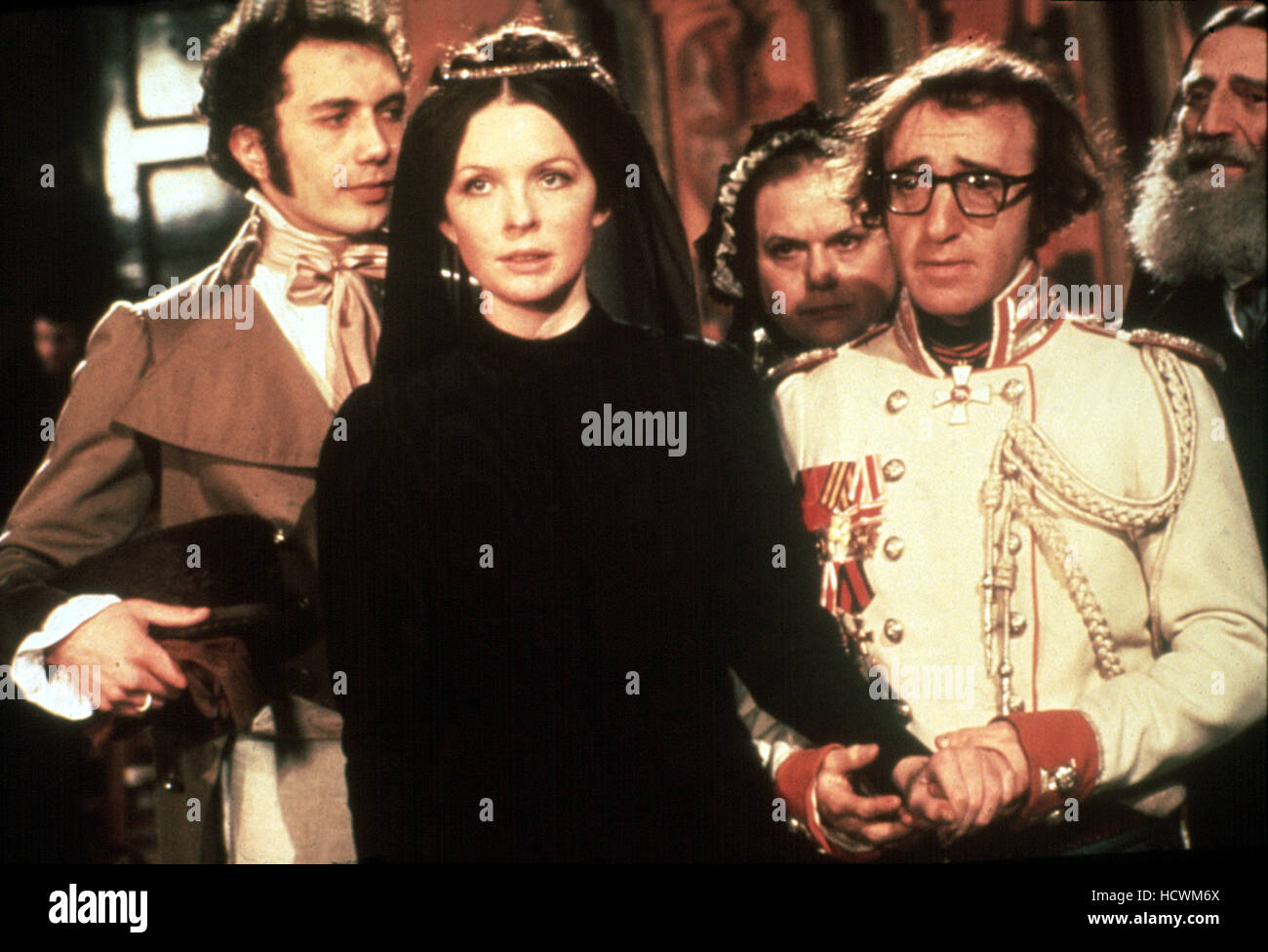 LOVE AND DEATH, Diane Keaton, Despo Diamantidou, Zvee Scooler, Woody ...
