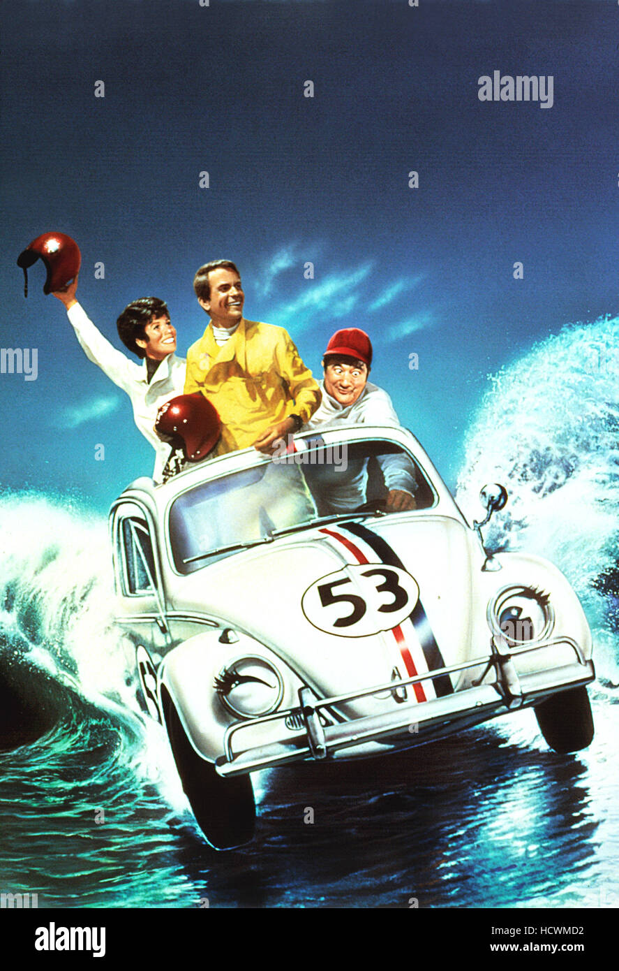 THE LOVE BUG, Michele Lee, Dean Jones, Buddy Hackett, (poster art ...