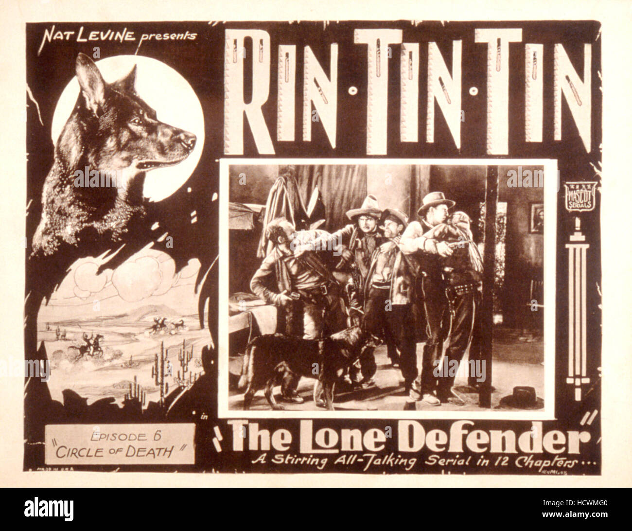 THE LONE DEFENDER, Rin Tin Tin, 1930 Stock Photo - Alamy