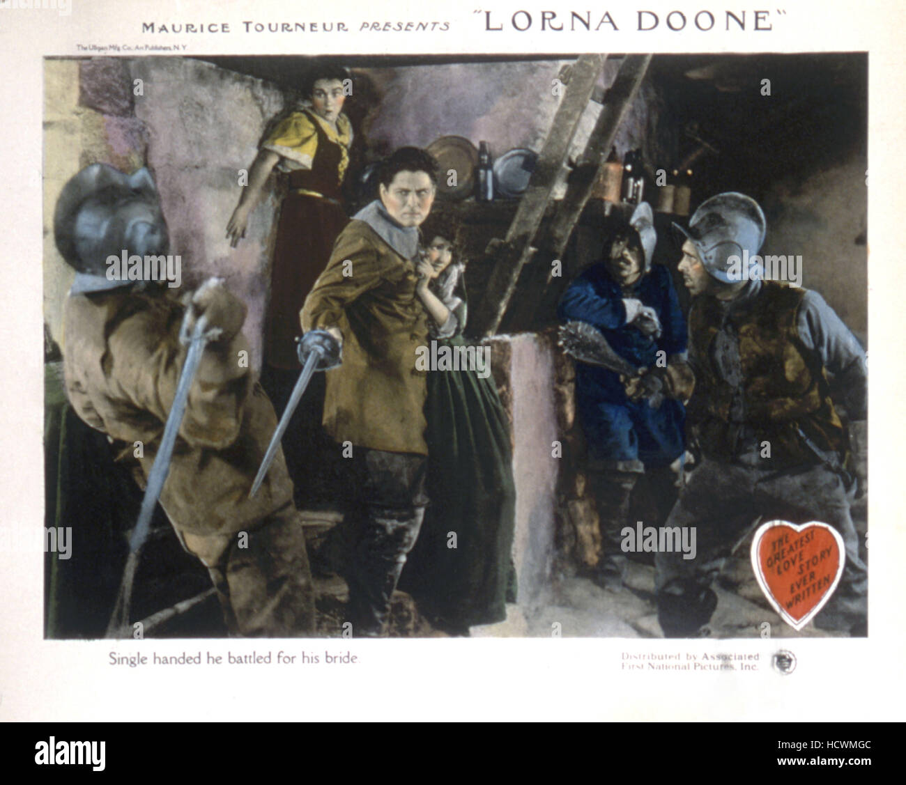 LORNA DOONE, John Bowers, Madge Bellamy, 1922 Stock Photo - Alamy