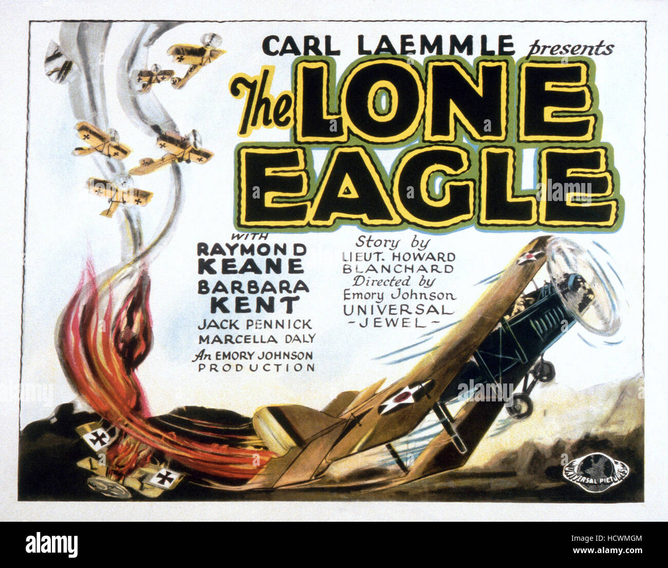 THE LONE EAGLE, 1927 Stock Photo - Alamy