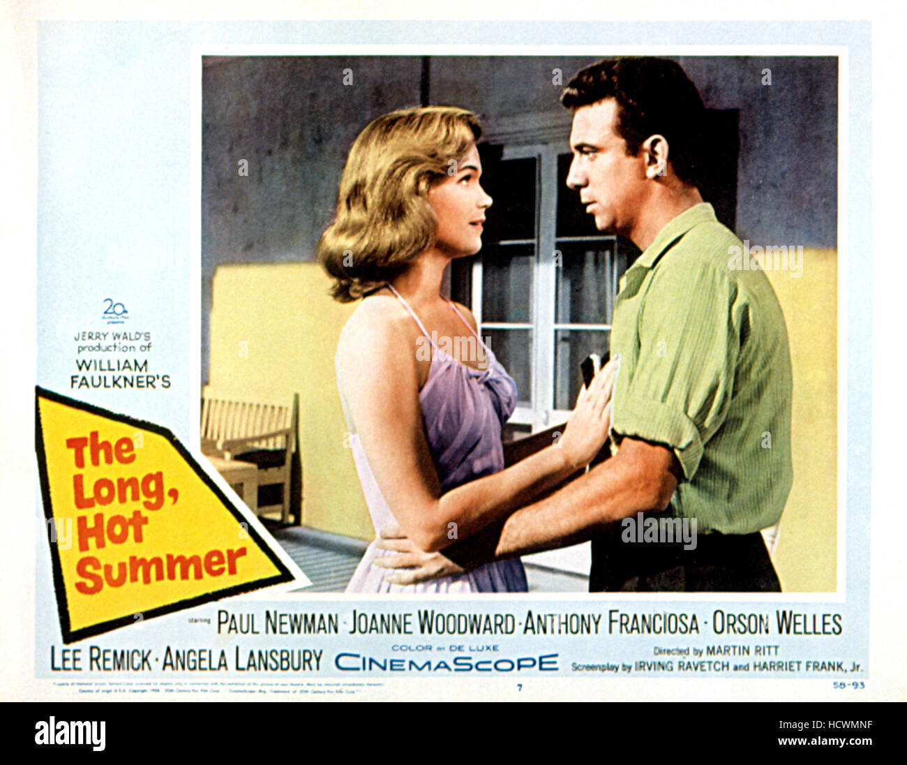 THE LONG, HOT SUMMER, Lee Remick, Anthony Franciosa, 1958, lobbycard ...