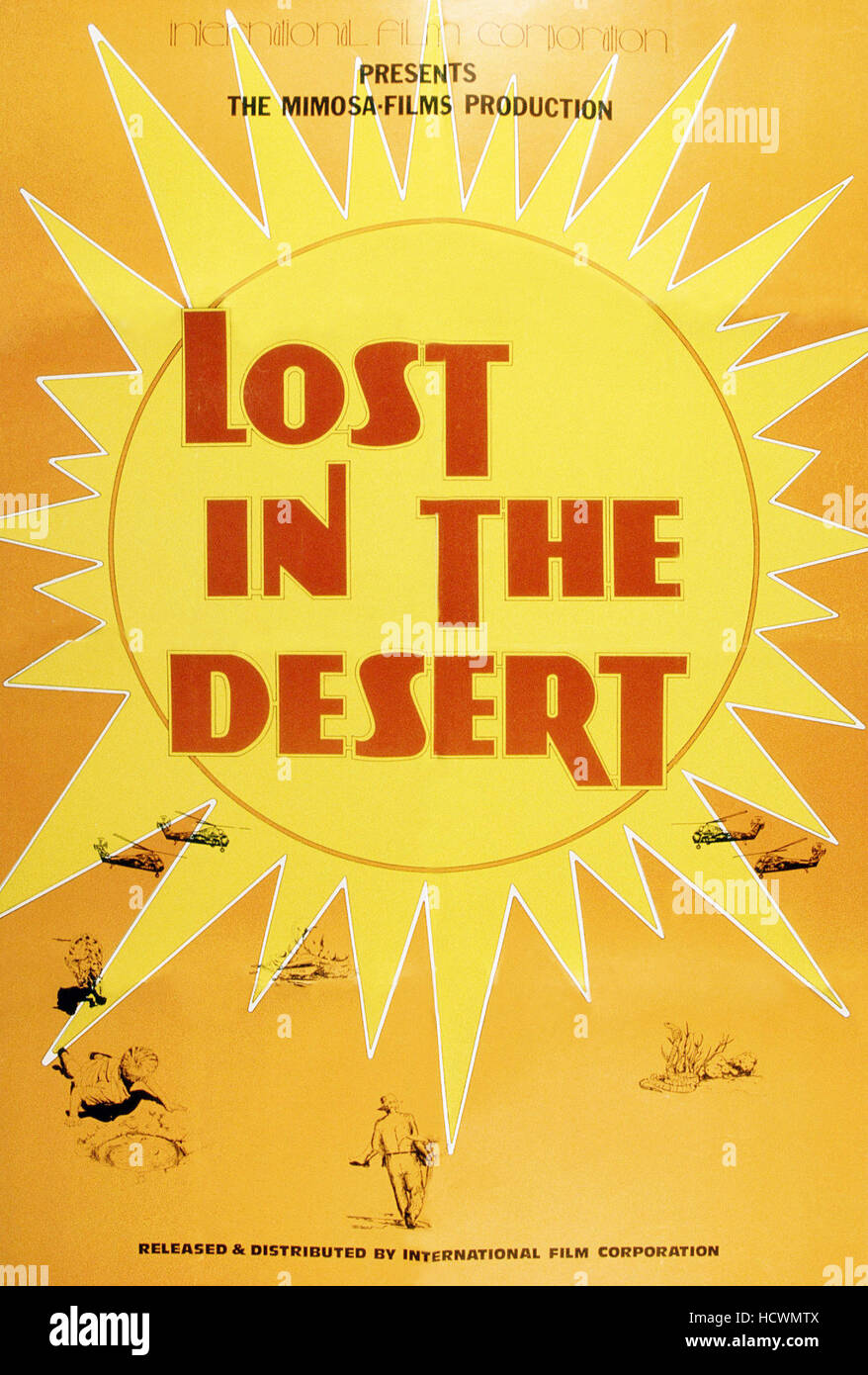 LOST IN THE DESERT, (aka DIRKIE), 1970 Stock Photo - Alamy