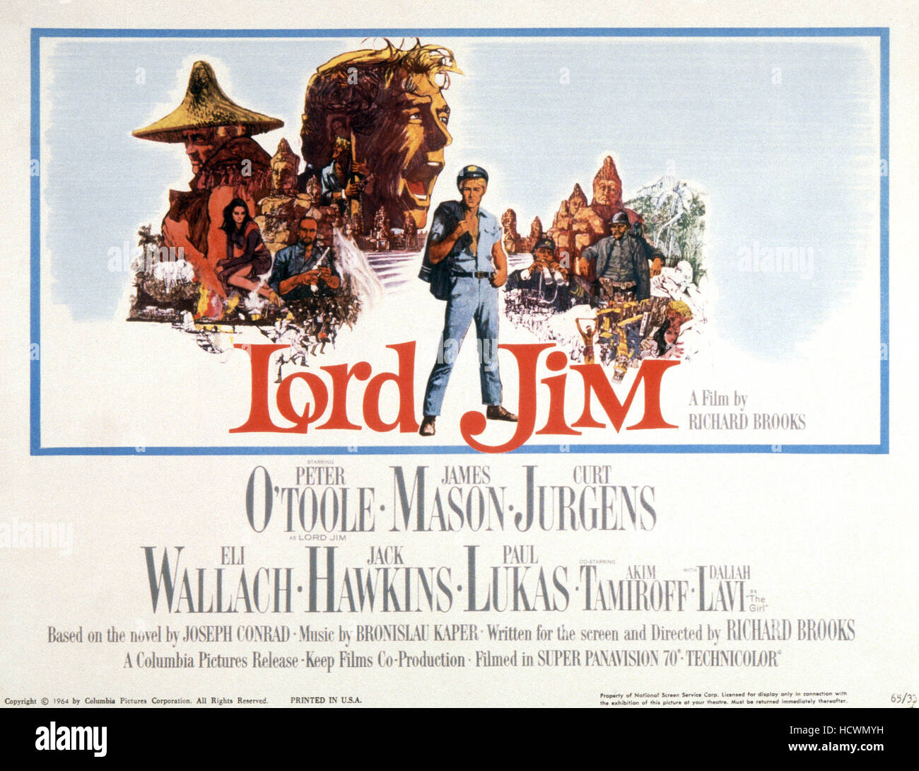LORD JIM, Peter O'Toole (center), 1965 Stock Photo - Alamy