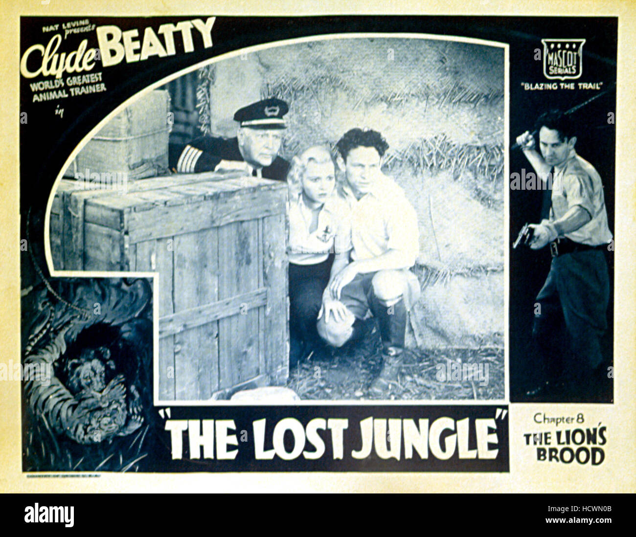 LOST JUNGLE, THE, Edward Le Saint, Cecilia Parker, Clyde Beatty, 1934 ...