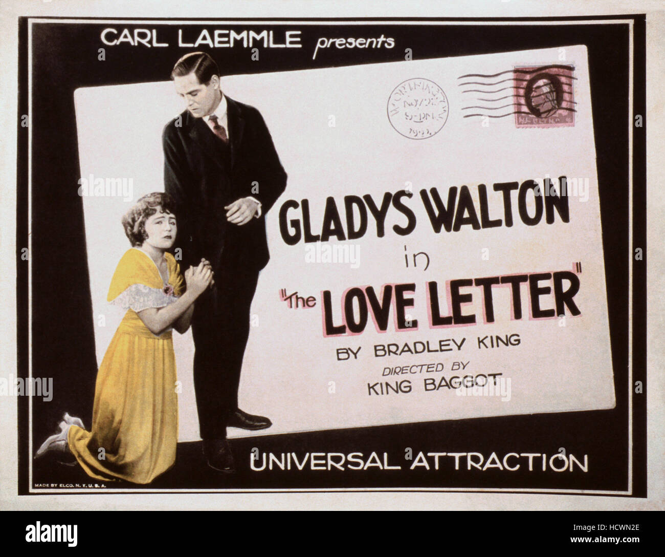 THE LOVE LETTER, Gladys Walton (left), 1923 Stock Photo - Alamy