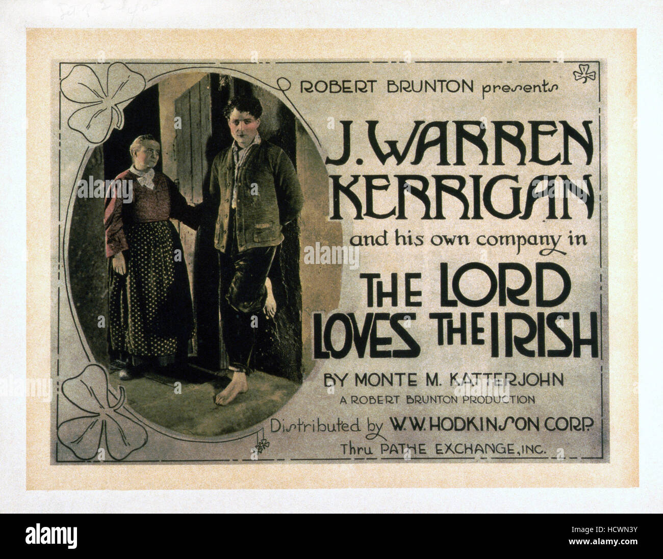 THE LORD LOVES THE IRISH, from left: Aggie Herring, J. Warren Kerrigan ...