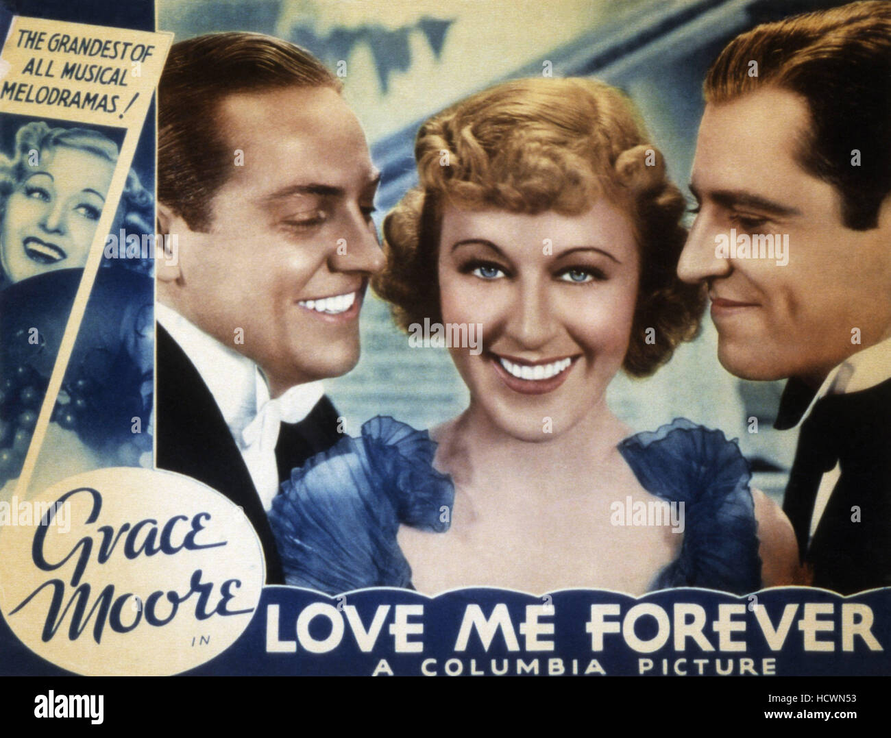 LOVE ME FOREVER, Robert Allen, Grace Moore, Michael Bartlett, 1935 ...