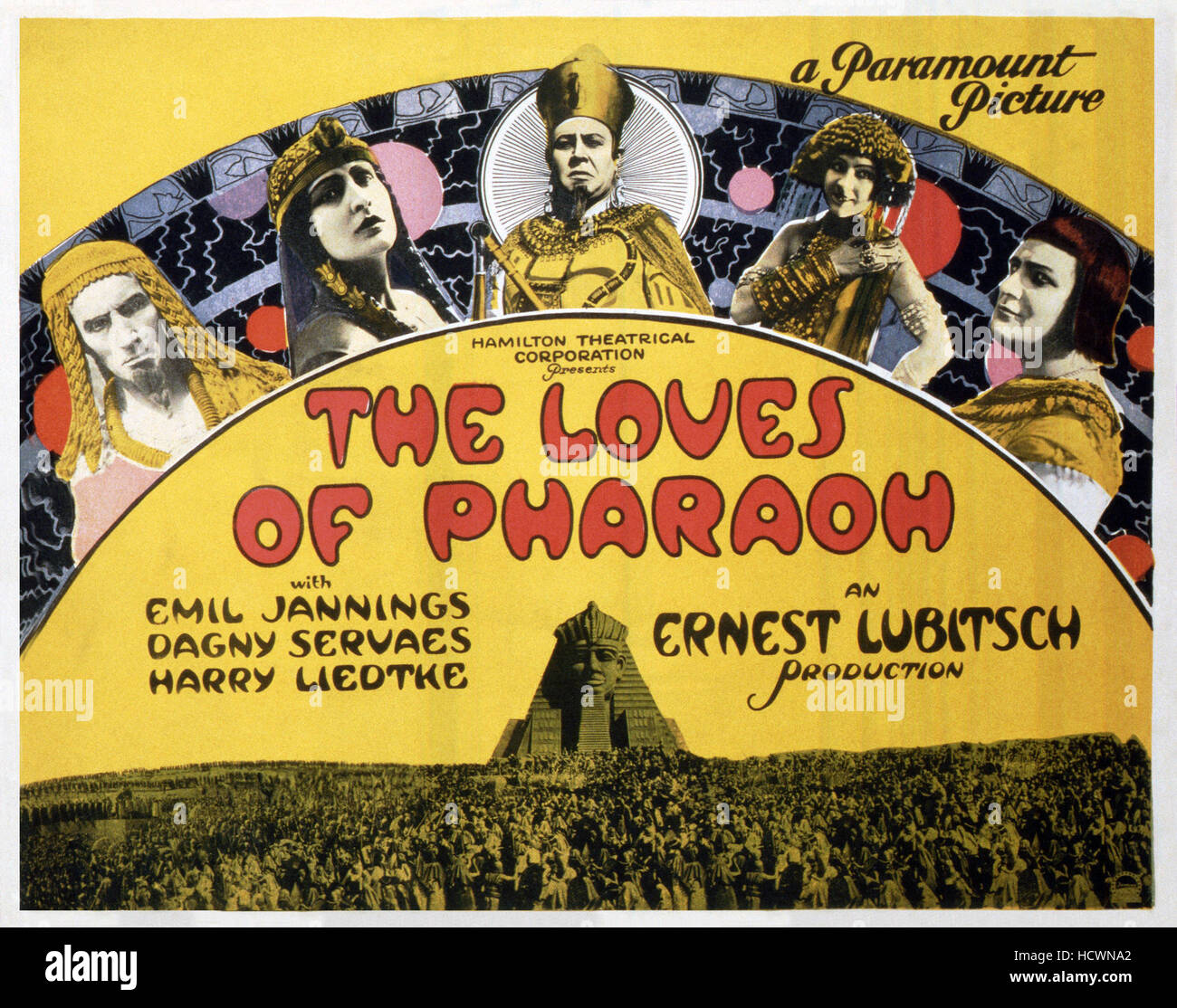 THE LOVES OF PHARAOH, (aka DAS WEIB DES PHARAO), Dagny Servaes (second ...