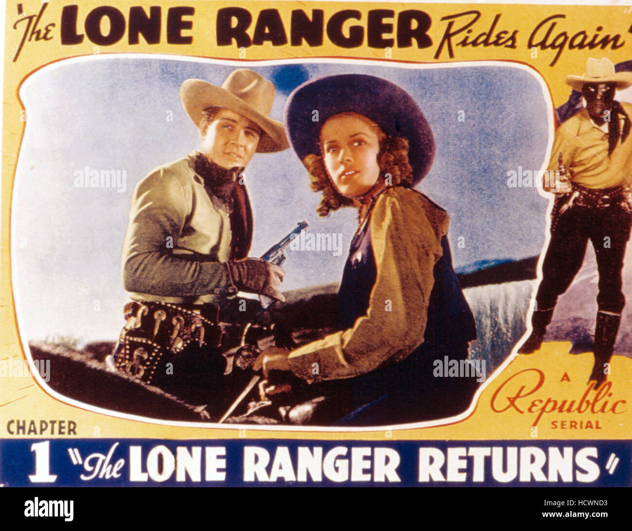 THE LONE RANGER, Robert Livingston, (as The Lone Ranger), Jinx ...
