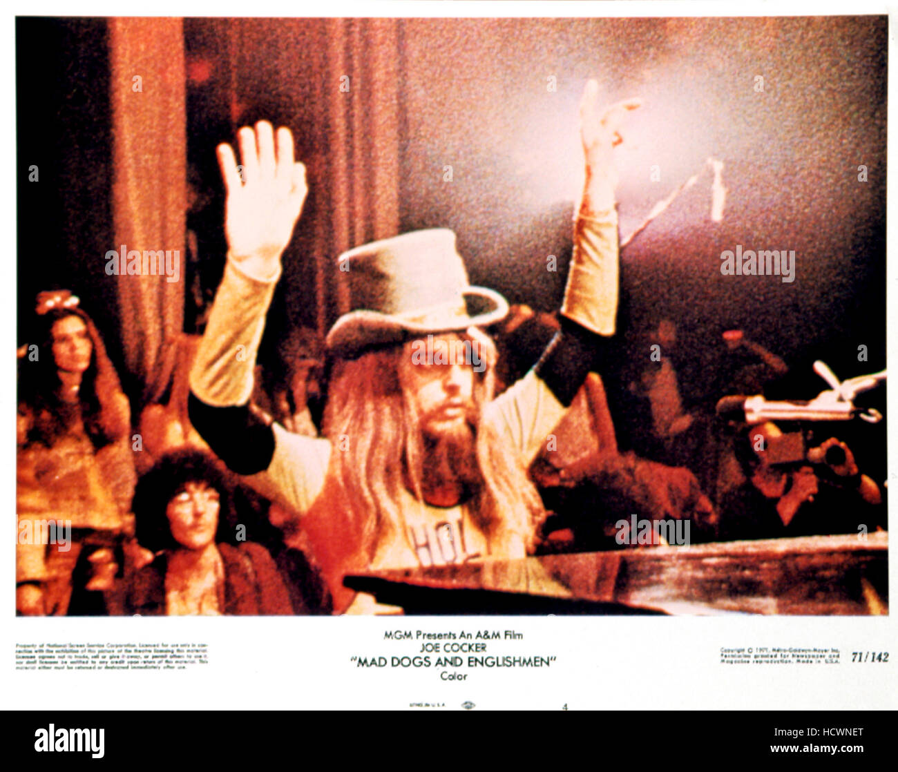 MAD DOGS AND ENGLISHMEN, (lobbycard), Leon Russell, 1971 Stock Photo ...