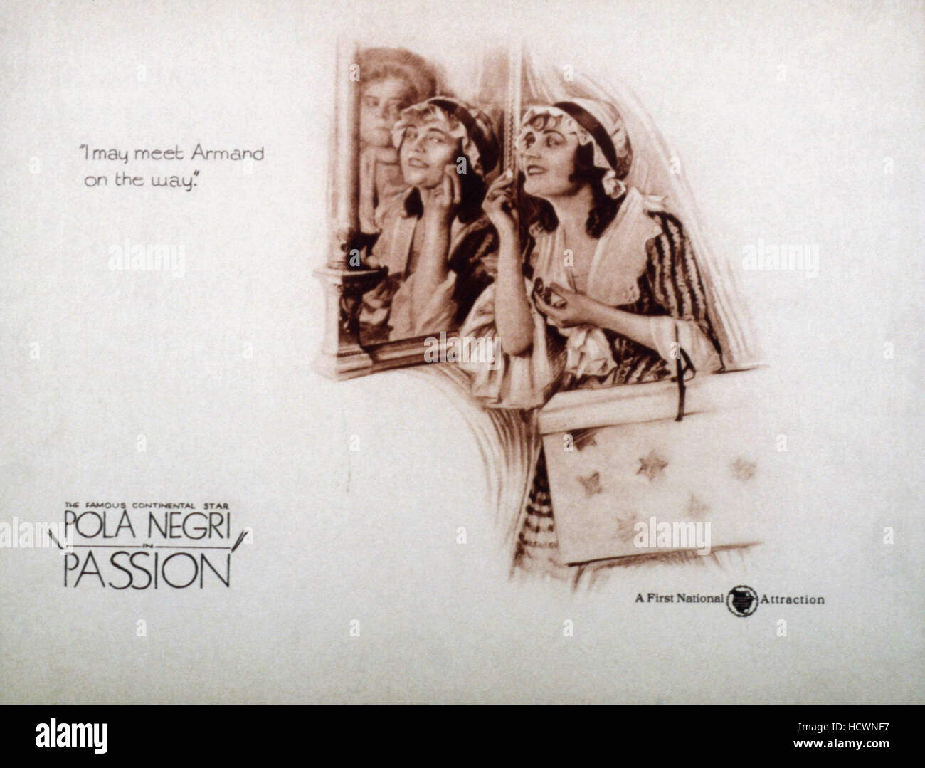 MADAME DUBARRY, (aka PASSION), Pola Negri, 1919 Stock Photo - Alamy