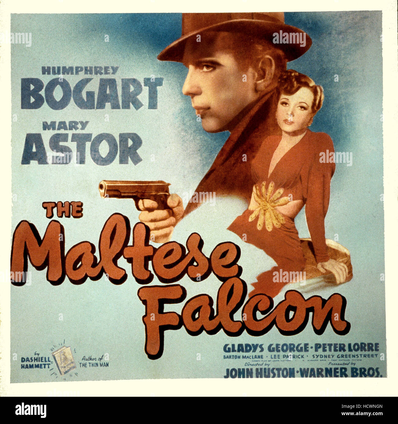 THE MALTESE FALCON, Humphrey Bogart, Mary Astor, 1941 Stock Photo - Alamy