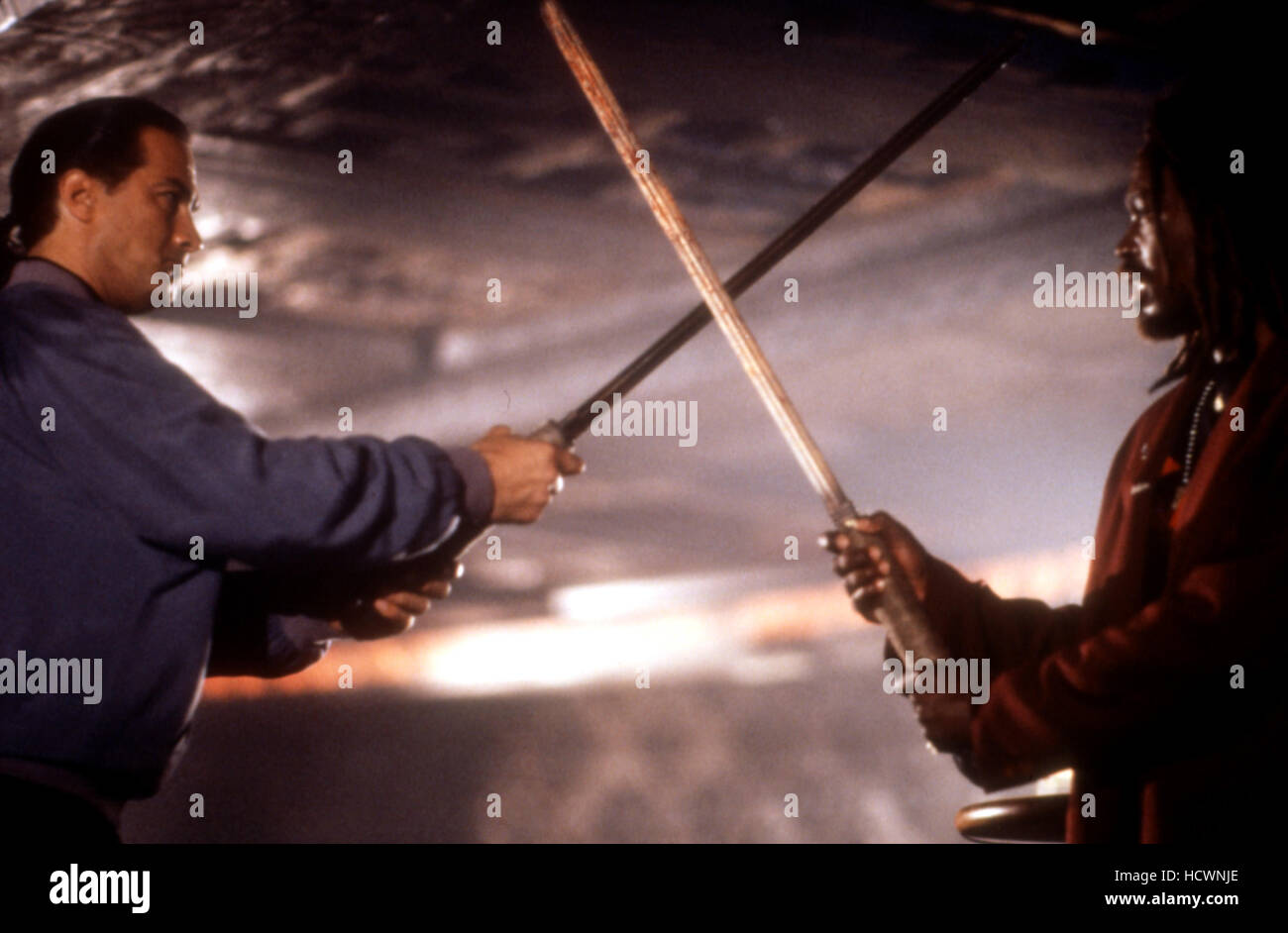 MARKED FOR DEATH, Steven Seagal, Basil Wallace, 1990, TM and Copyright ...