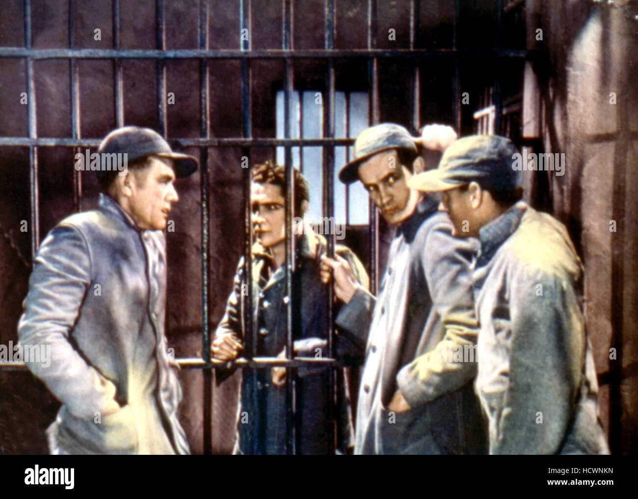 THE MAN FROM HELL'S EDGES, Bob Steele (center), 1932 Stock Photo - Alamy