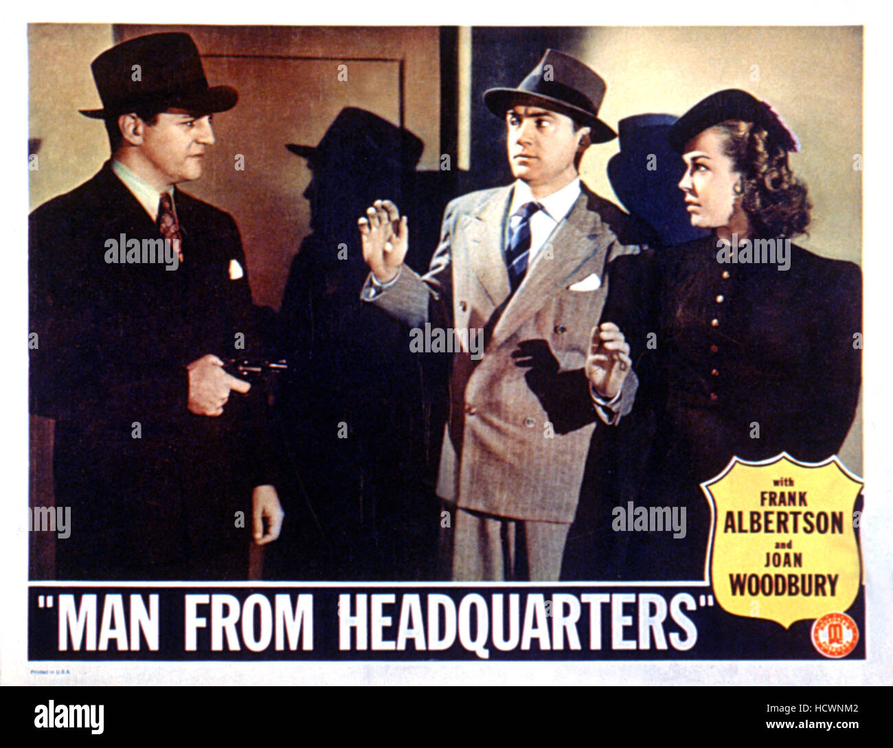 MAN FROM HEADQUARTERS, Max Hoffman Jr, Frank Albertson, Joan Woodbury ...