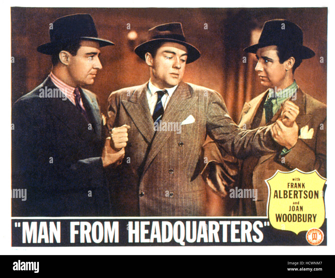 MAN FROM HEADQUARTERS, Paul Bryar, Frank Albertson, Arthur O'Connell ...
