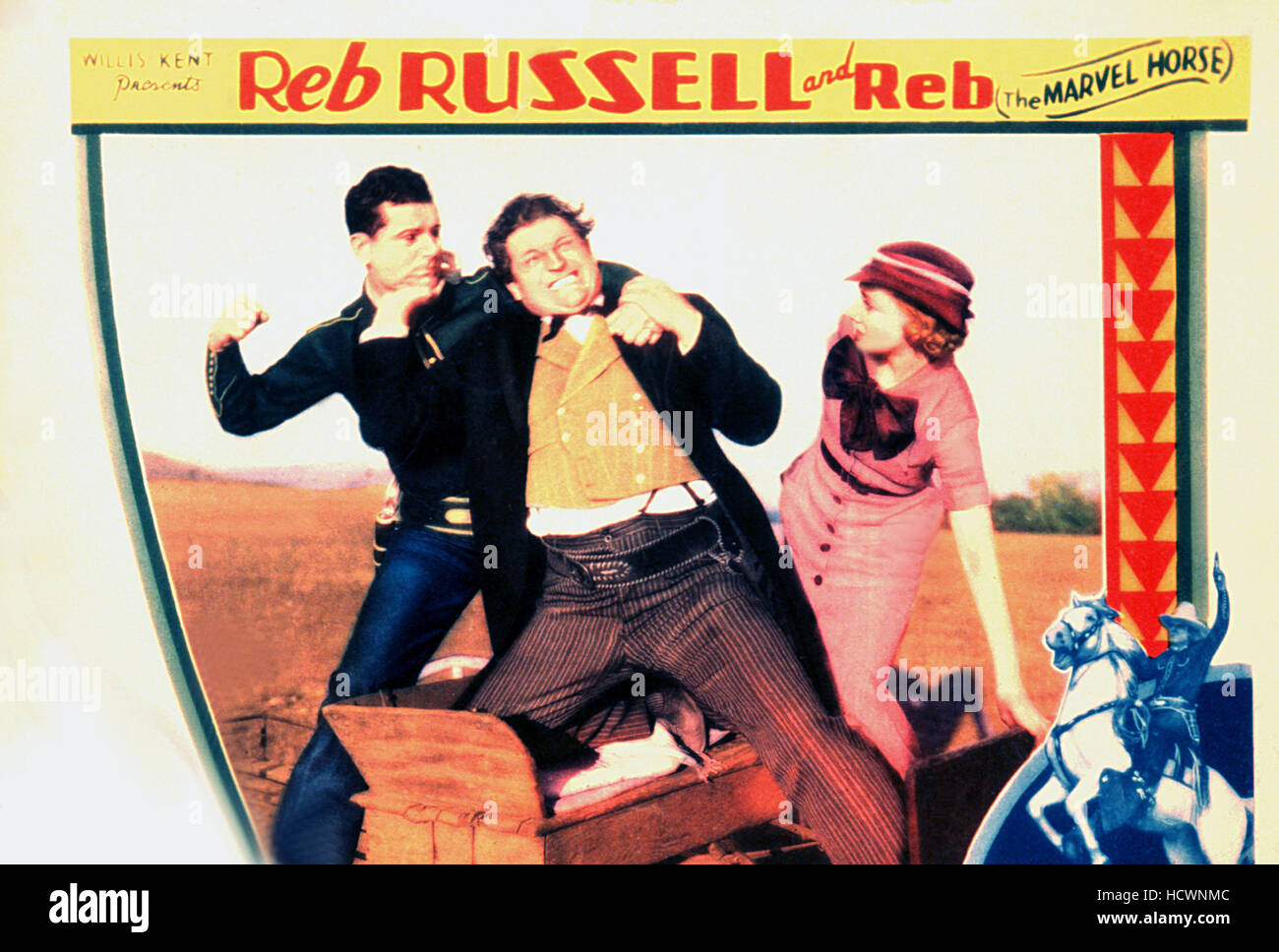 THE MAN FROM HELL, from left: Reb Russell, Slim Whitaker, Ann Darcy ...