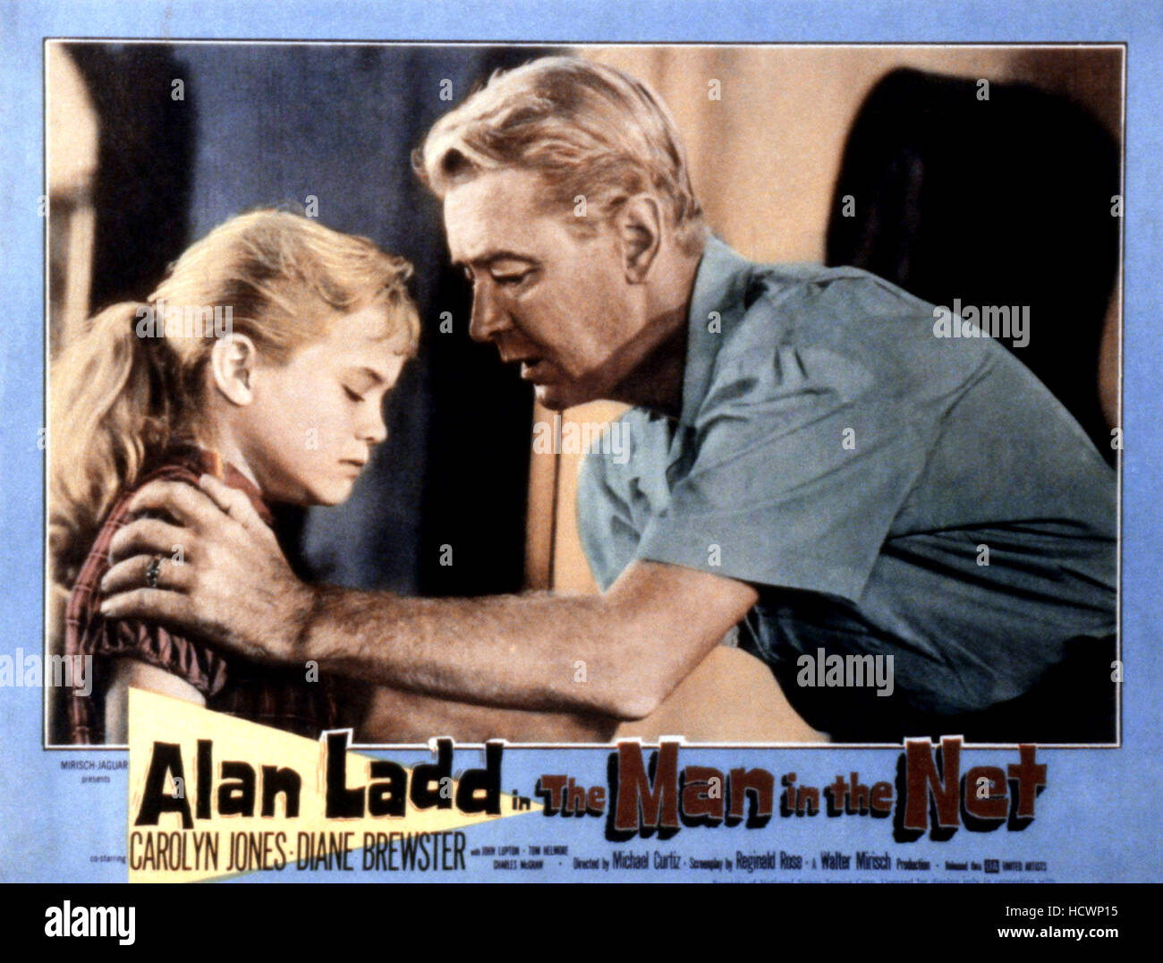 THE MAN IN THE NET, Barbara Beaird, Alan Ladd, 1959 Stock Photo - Alamy