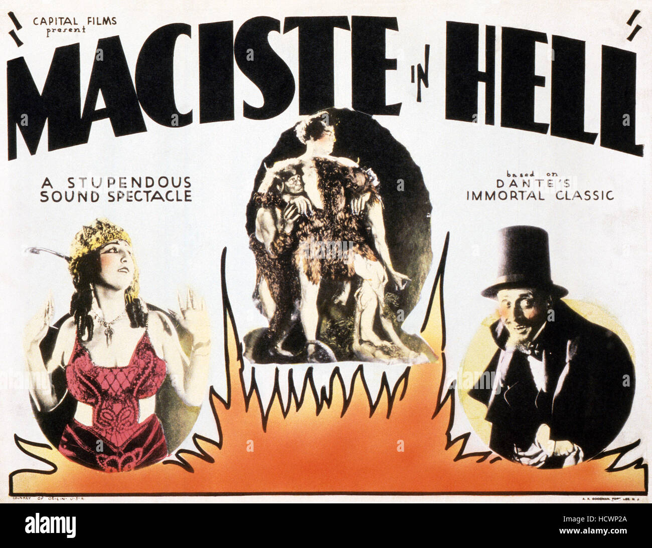 MACISTE IN HELL, (aka MACISTE ALL'INFERNO), lobbycard, Elena Pagano ...