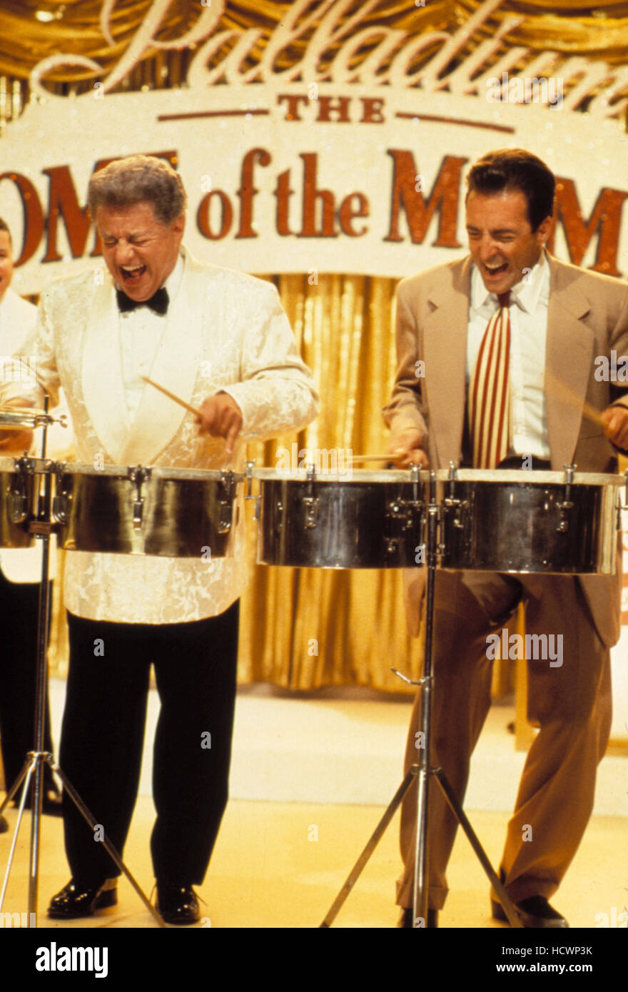 MAMBO KINGS, Tito Puente, Armand Assante, 1992, on stage playing the ...