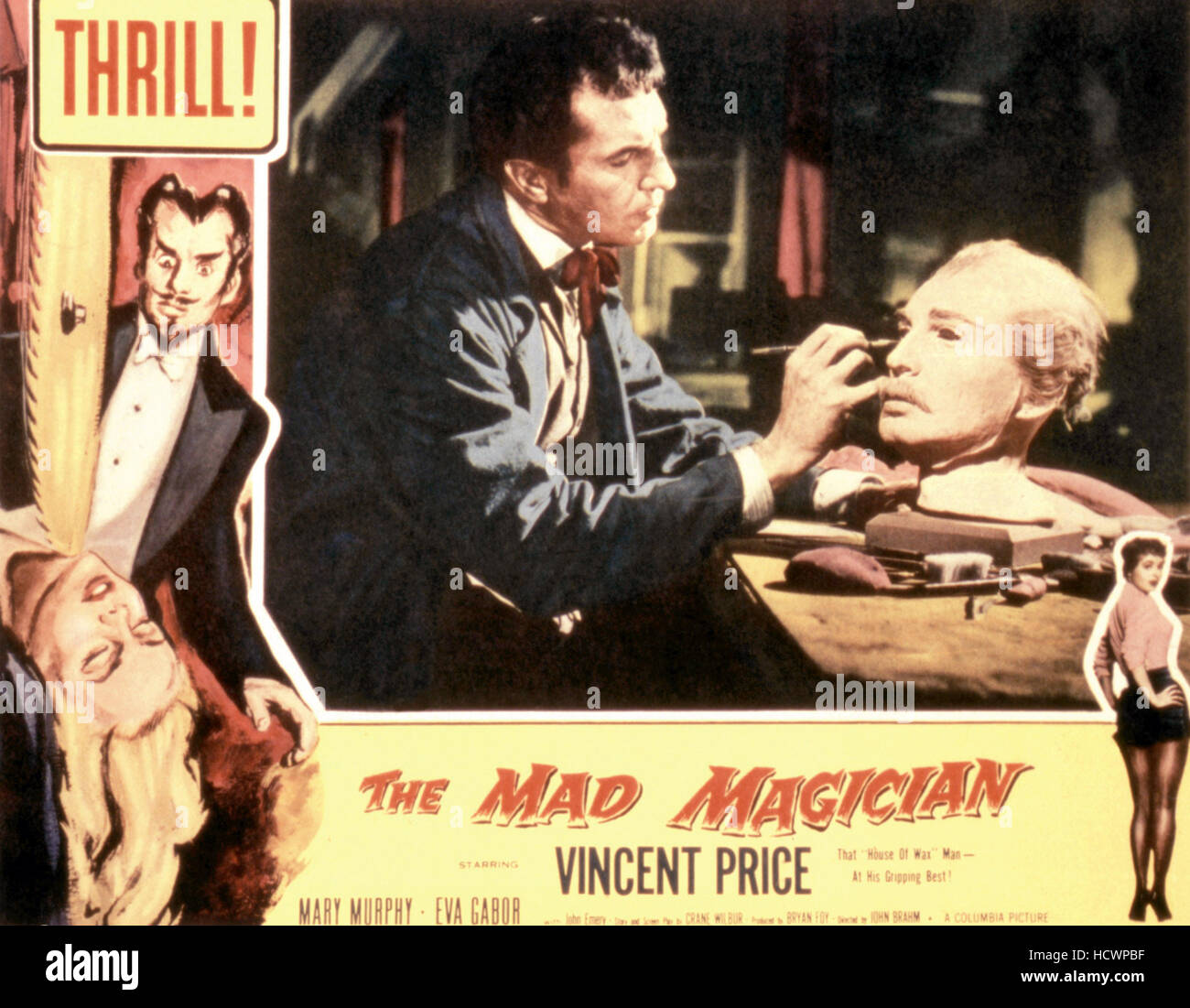 THE MAD MAGICIAN, Vincent Price, 1954 Stock Photo - Alamy
