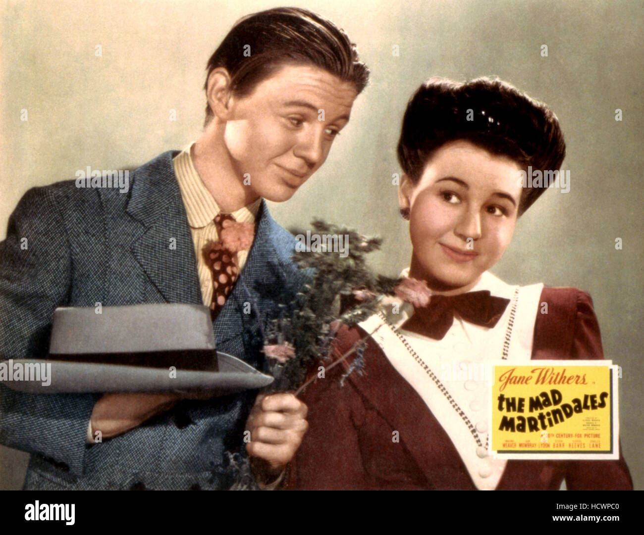 THE MAD MARTINDALES, Jimmy Lydon, Jane Withers, 1942. TM and ©Copyright ...