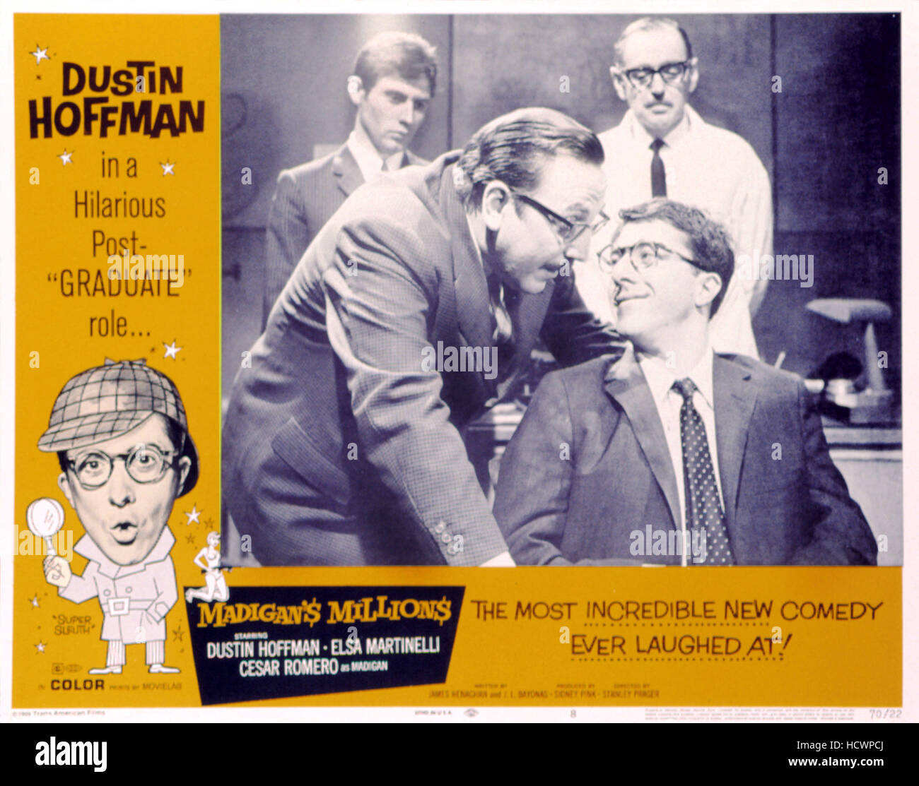 MADIGAN'S MILLIONS, Dustin Hoffman, 1968 [US: 1969] Stock Photo - Alamy