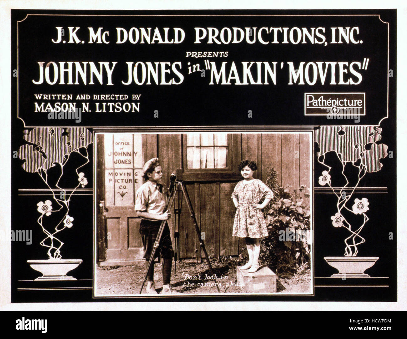 MAKIN' MOVIES, from left: Johnny Jones (aka Edward Peil Jr.), Gertrude ...