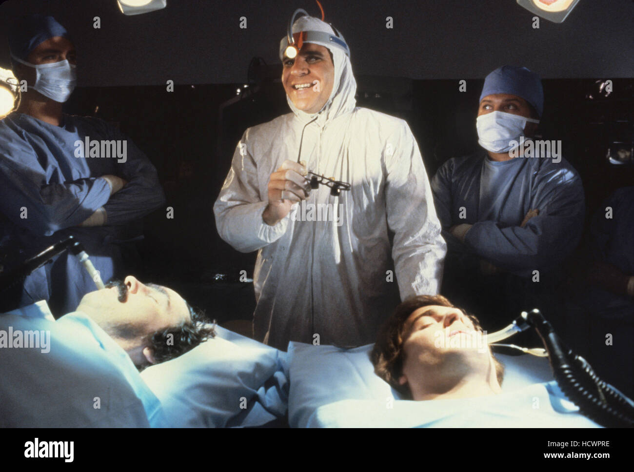 THE MAN WITH TWO BRAINS, Steve Martin (center), 1983. ©Warner Brothers ...