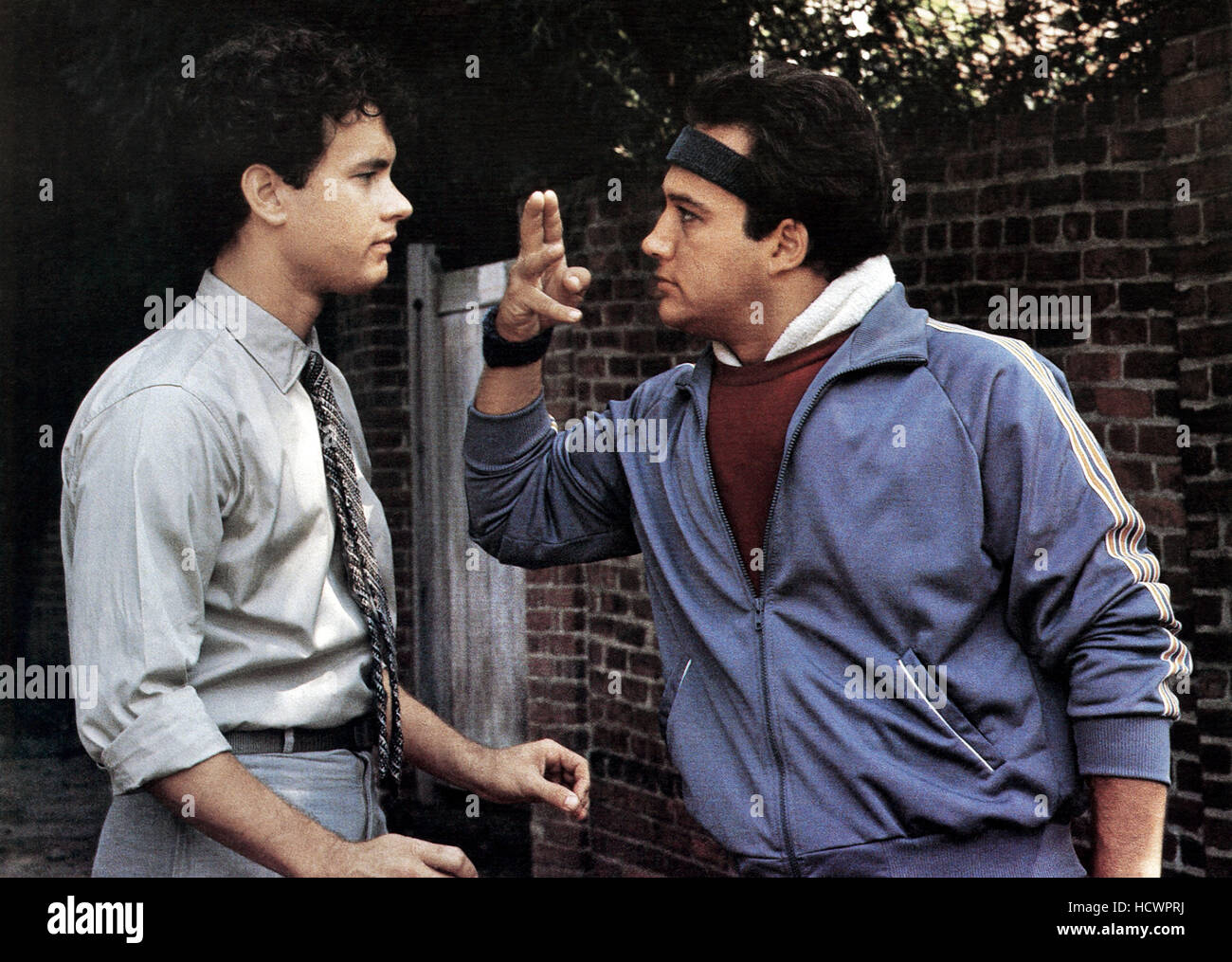 MAN WITH ONE RED SHOE, THE, Tom Hanks, Jim Belushi, 1985 Stock Photo ...