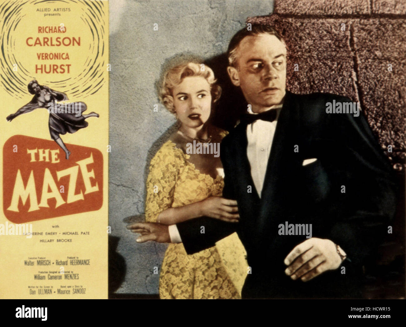 THE MAZE, Veronica Hurst, Richard Carlson, 1953 Stock Photo - Alamy