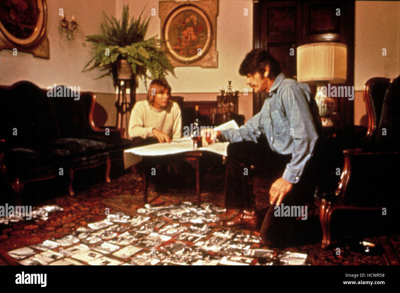 THE MECHANIC, Jan-Michael Vincent, Charles Bronson, 1972 Stock Photo ...