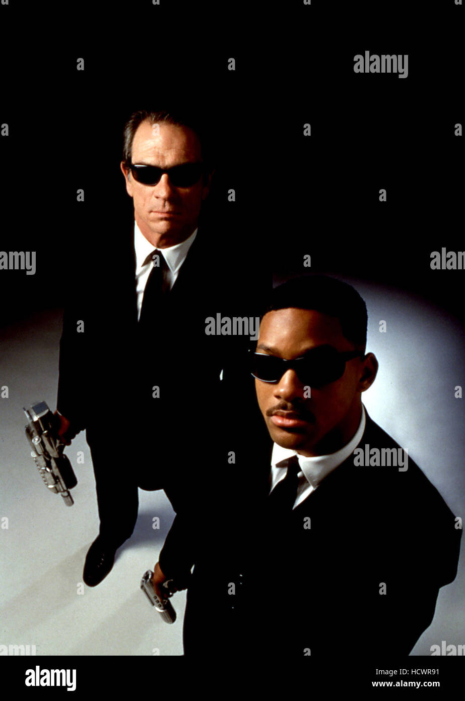 MEN IN BLACK, Tommy Lee Jones, Will Smith, 1997 Stock Photo - Alamy