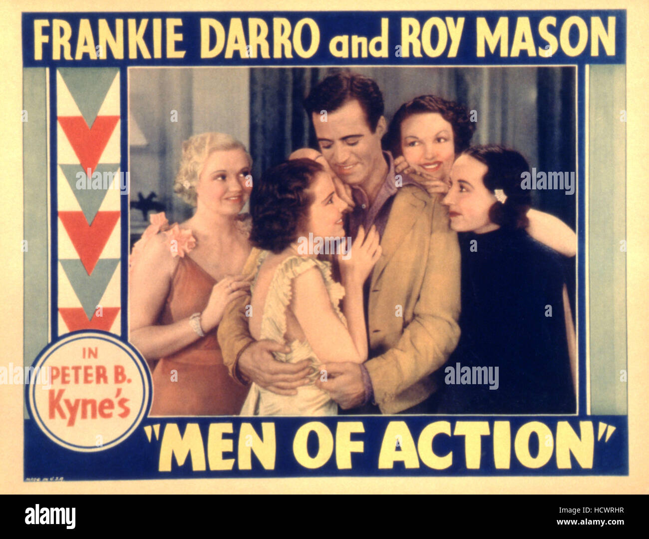 MEN OF ACTION, Barbara Worth, Roy Mason (aka Leroy Mason), Gloria Shea ...