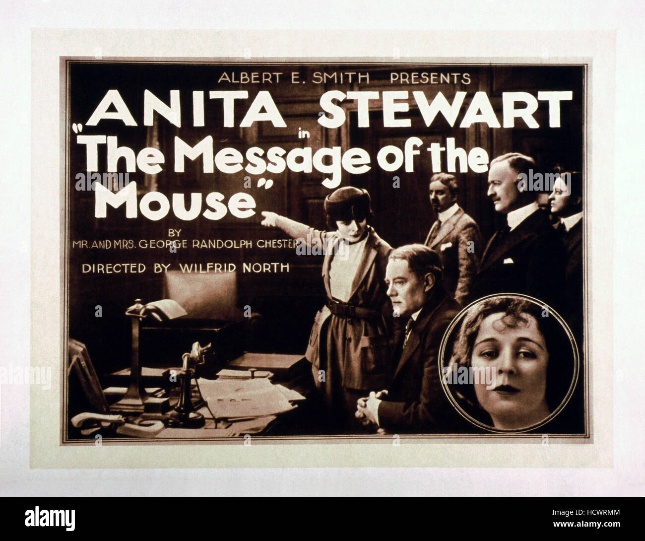 THE MESSAGE OF THE MOUSE, US lobbycard, Anita Stewart (bottom right and ...