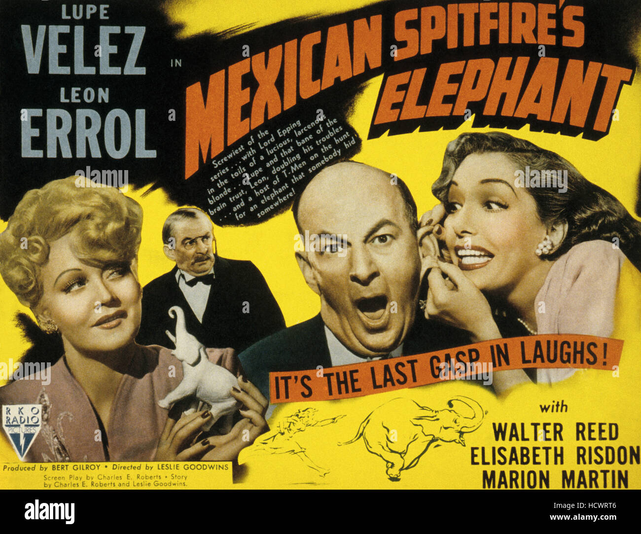 MEXICAN SPITFIRE'S ELEPHANT, from left, Marion Martin, Leon Errol ...