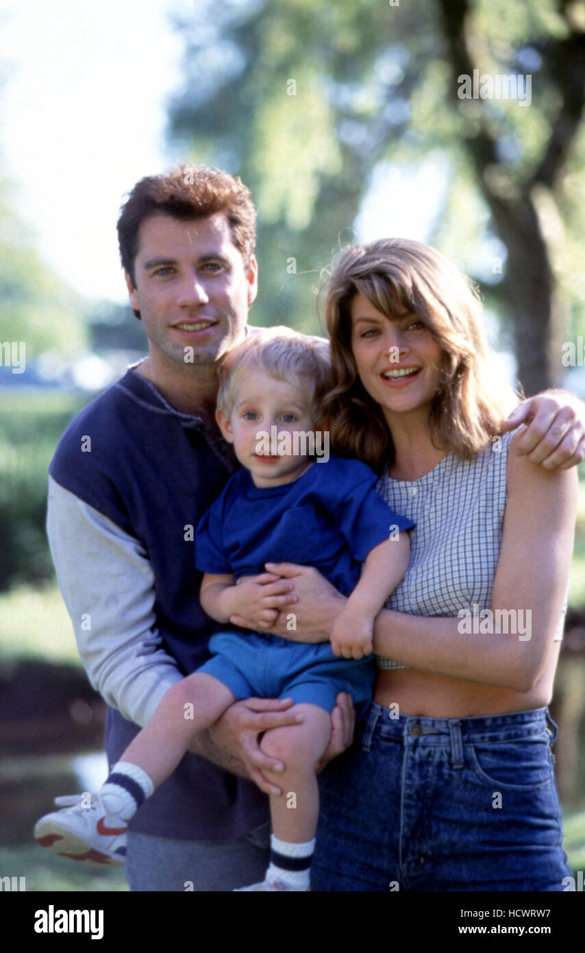 LOOK WHO'S TALKING, John Travolta, Jason Schaller, Kirstie Alley, 1989 ...
