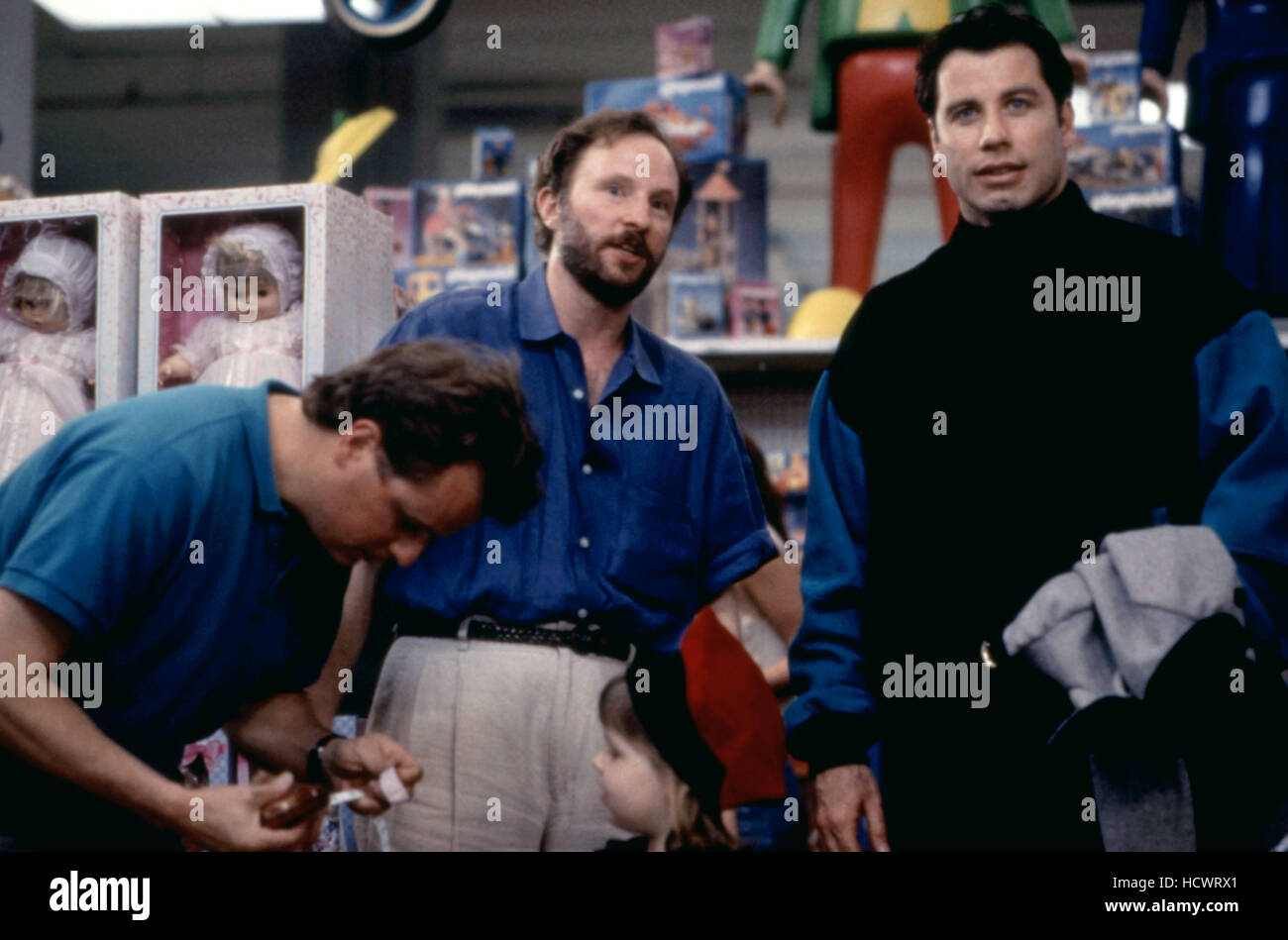 LOOK WHO'S TALKING NOW, Tabitha Lupien, John Travolta on set, 1993, (c ...