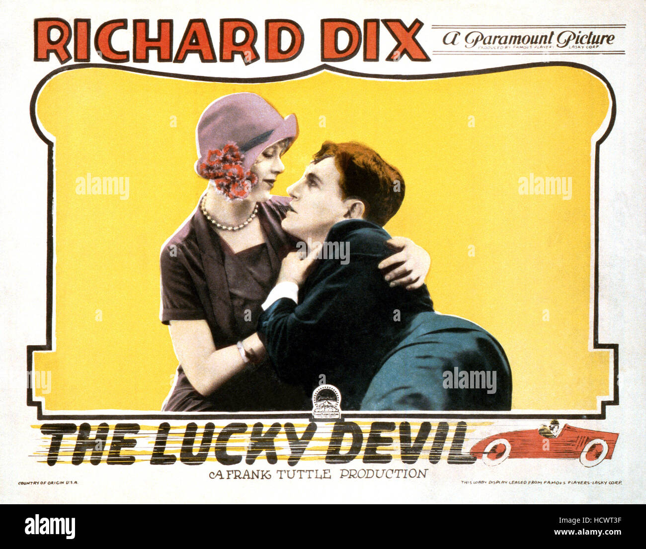 THE LUCKY DEVIL, from left: Esther Ralston, Richard Dix, 1925 Stock Photo - Alamy