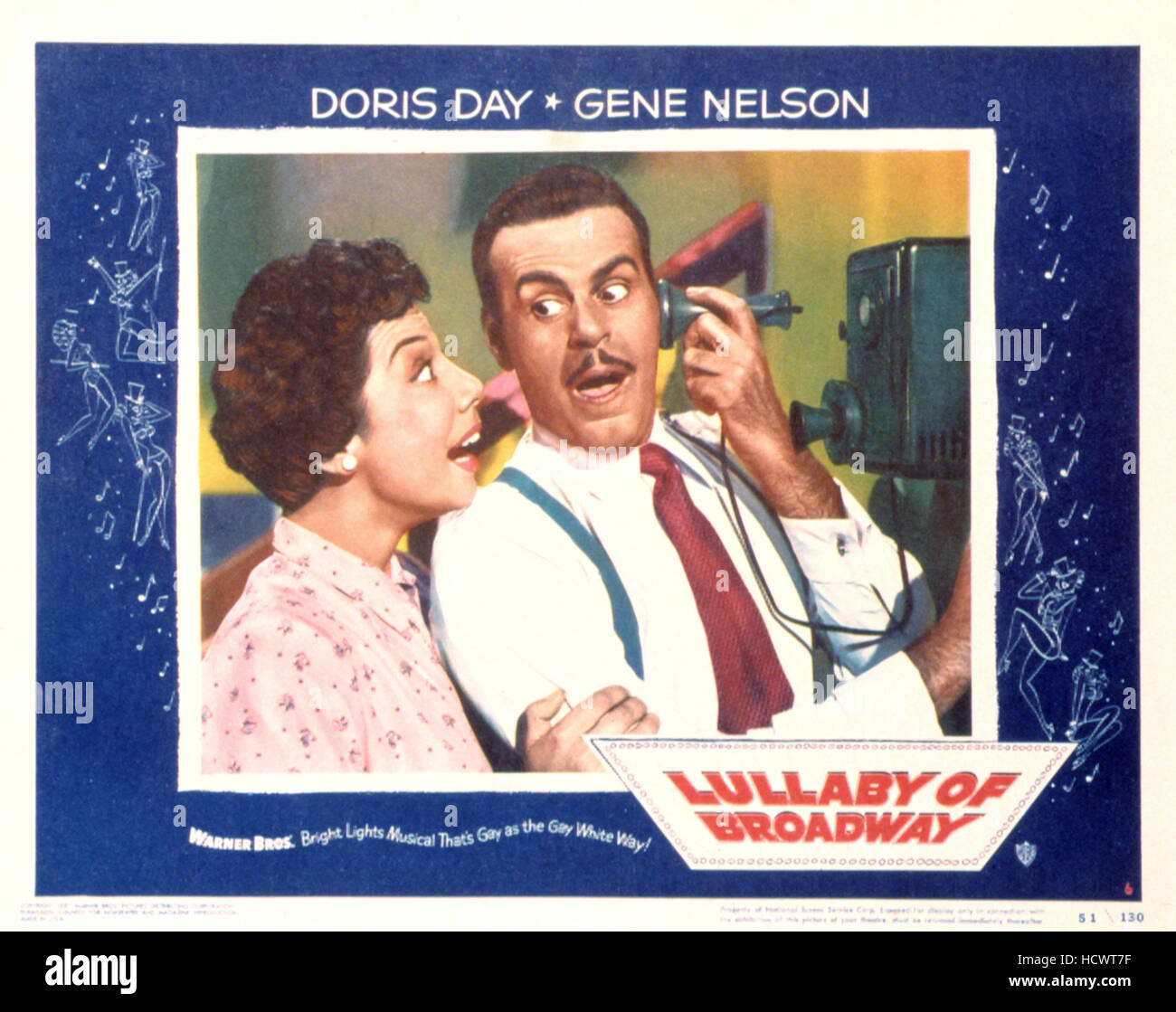 LULLABY OF BROADWAY, Anne Triola, Billy deWolfe, 1951 Stock Photo - Alamy