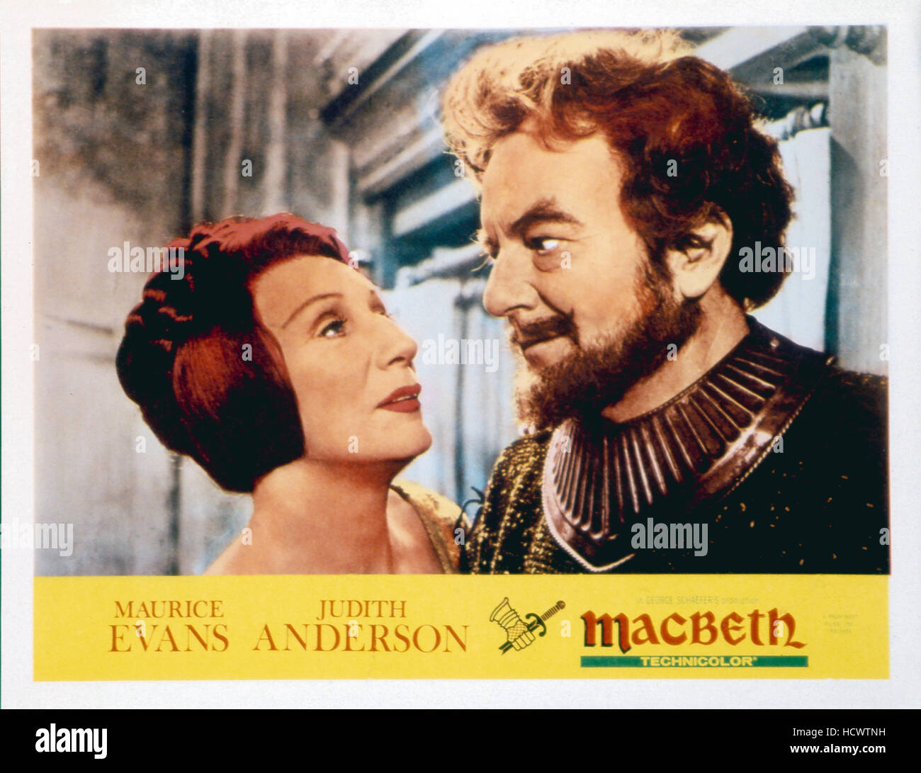 Macbeth maurice evans 1960 hi-res stock photography and images - Alamy